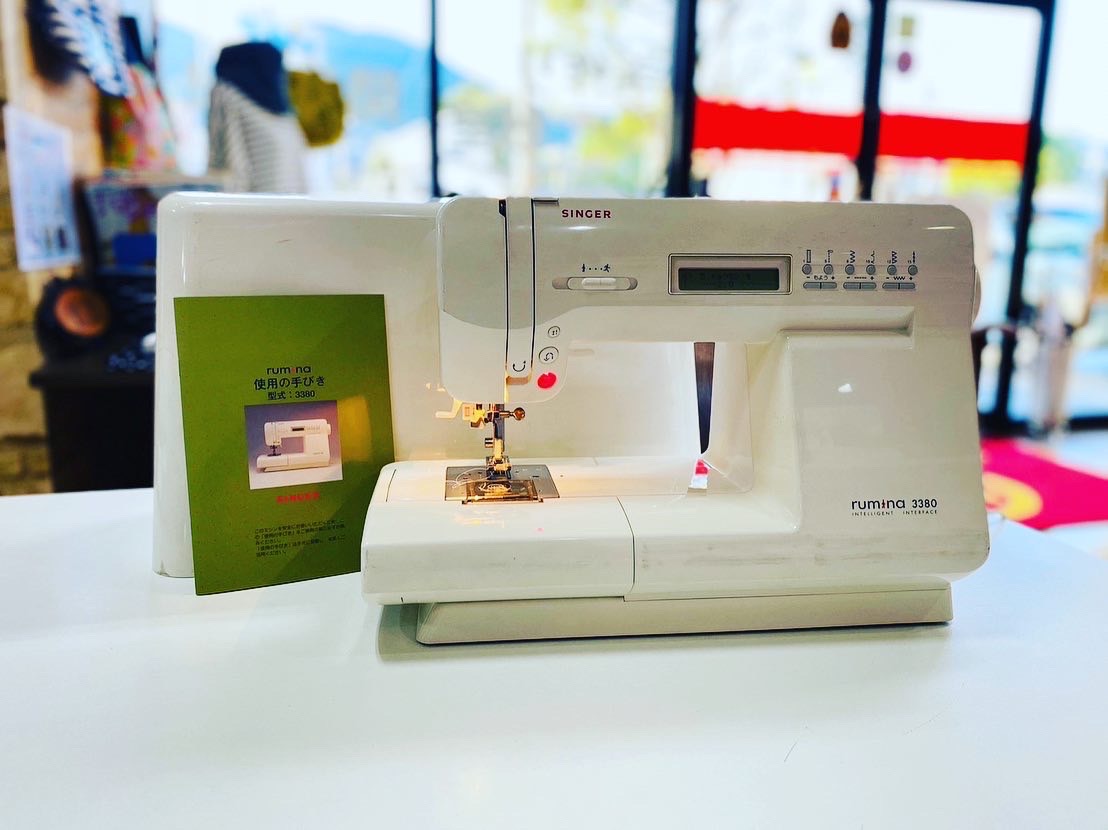 SINGER(シンガー)家庭用コンピューターミシン【RUMINA(ルミナ)3380型】ミシン修理・調整☆福岡県北九州市のミシン修理・販売専門店 ...
